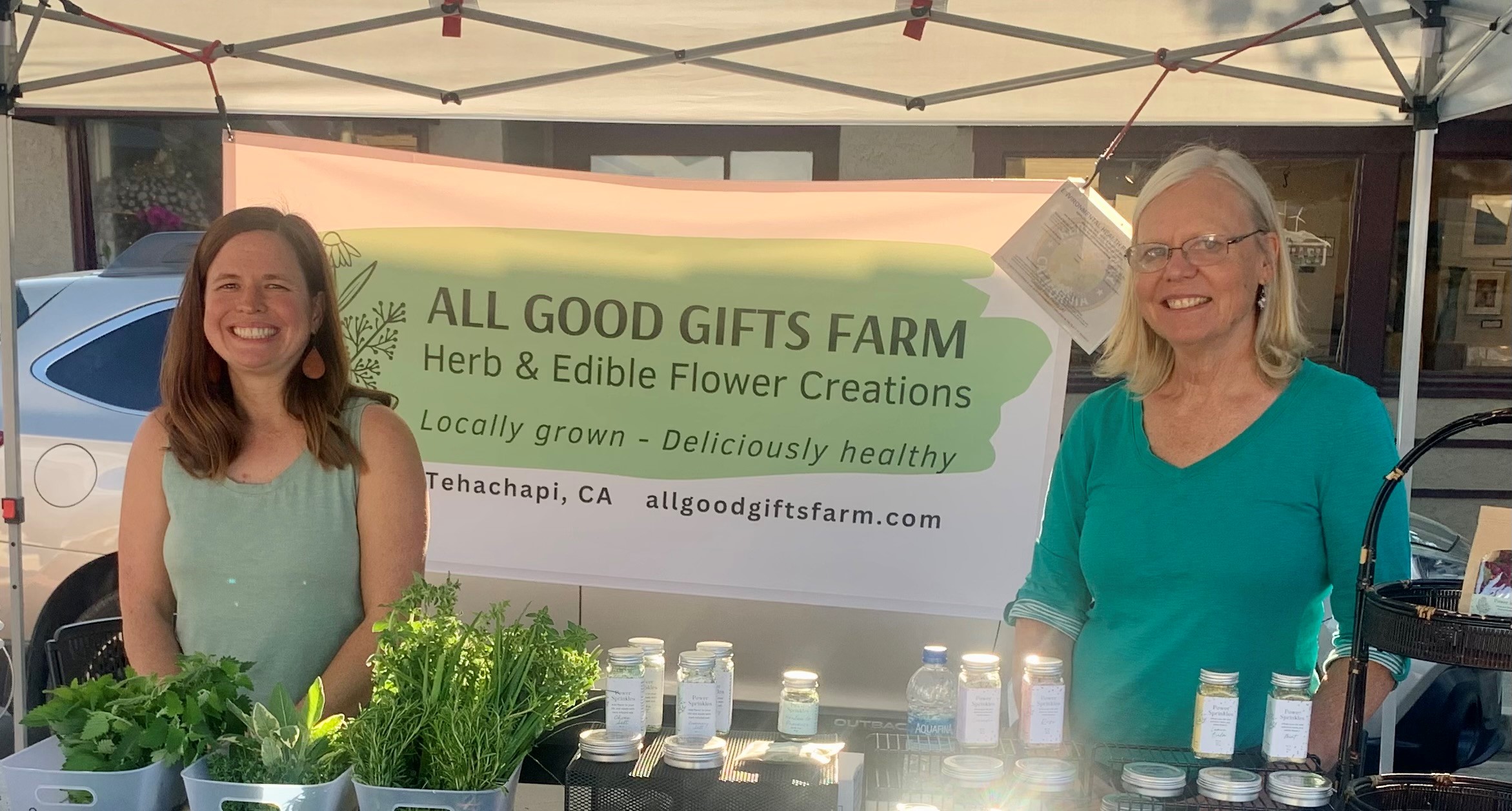 First Farmer’s Market – All Good Gifts Farm